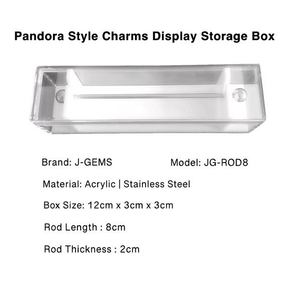 JGEMS | Storage & Organization | Pandora Style Charms Organizer Display ...
